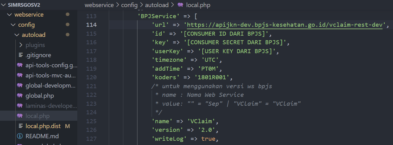 VClaim - SIMGos V2 Dokumentasi