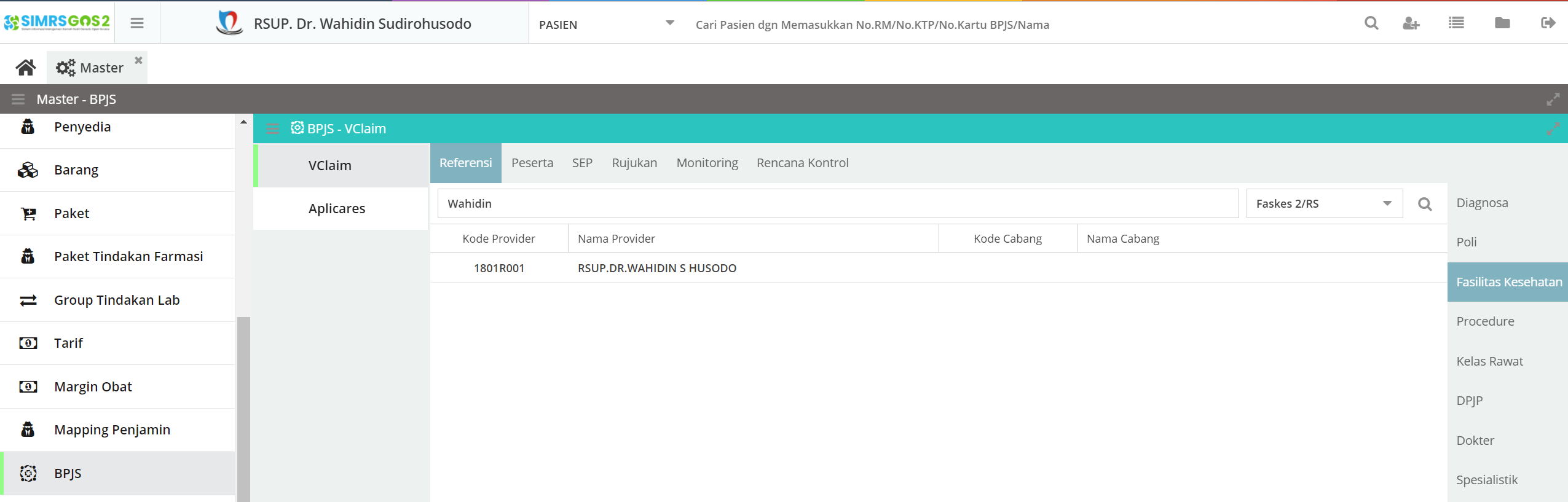 VClaim - SIMGos V2 Dokumentasi