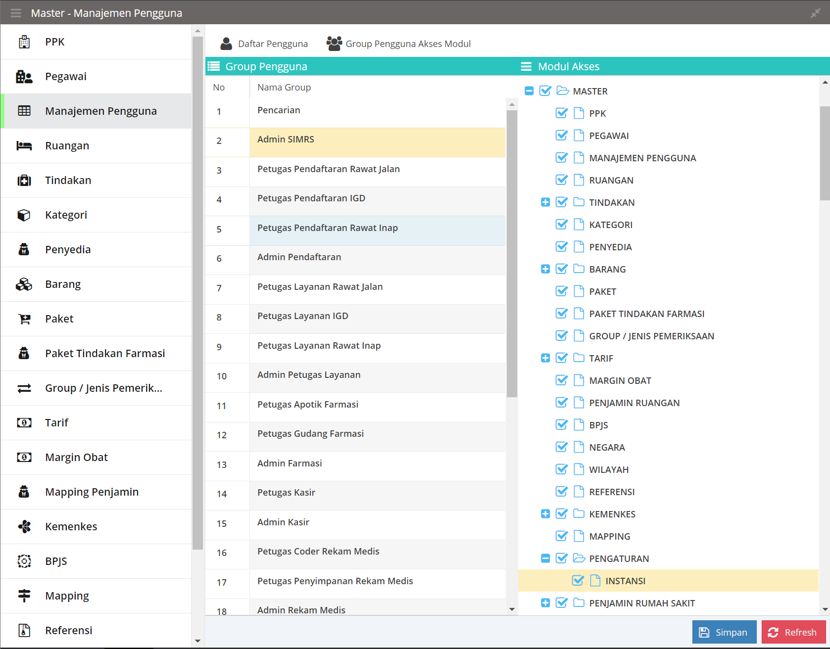Aplikasi - SIMGos V2 Dokumentasi