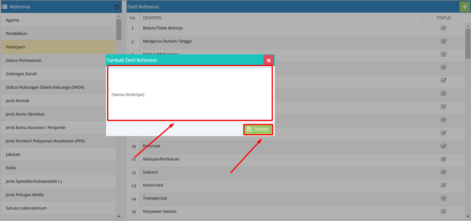 Referensi - SIMGos V2 Dokumentasi